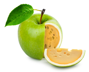 GMO Apple Cheese - AlainBraux.com